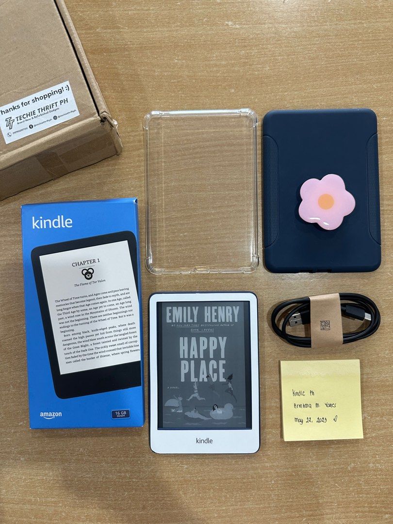 Kindle Basic 2022 Denim Blue 16gb, Mobile Phones & Gadgets, E-Readers ...