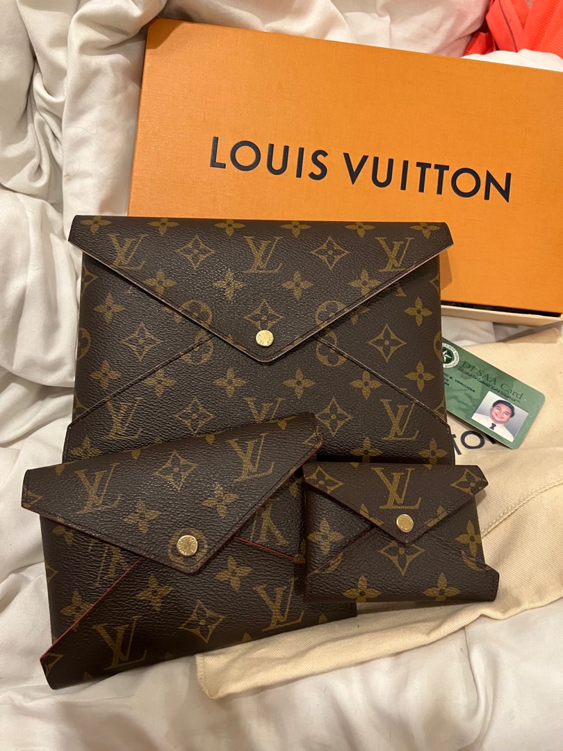 Kirigami Trio Pochette, Luxury, Bags & Wallets on Carousell