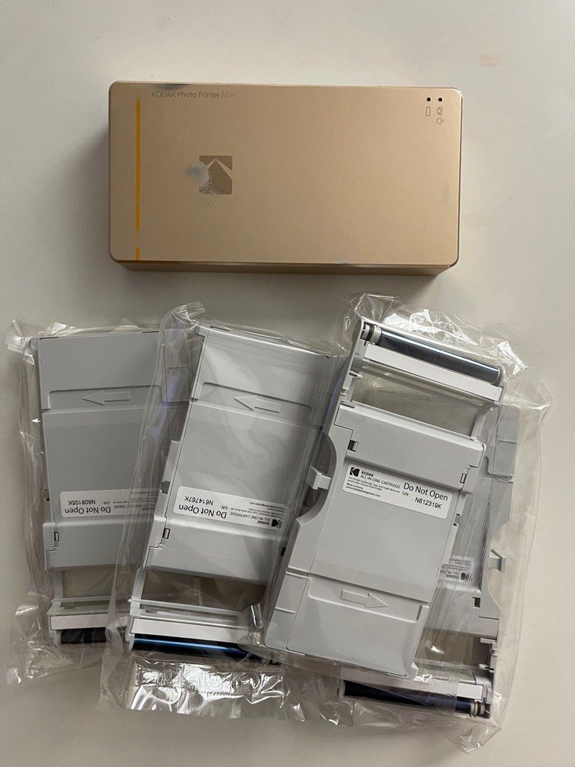 Kodak Photo Printer Mini + All-in-one Cartridge, Photography ...