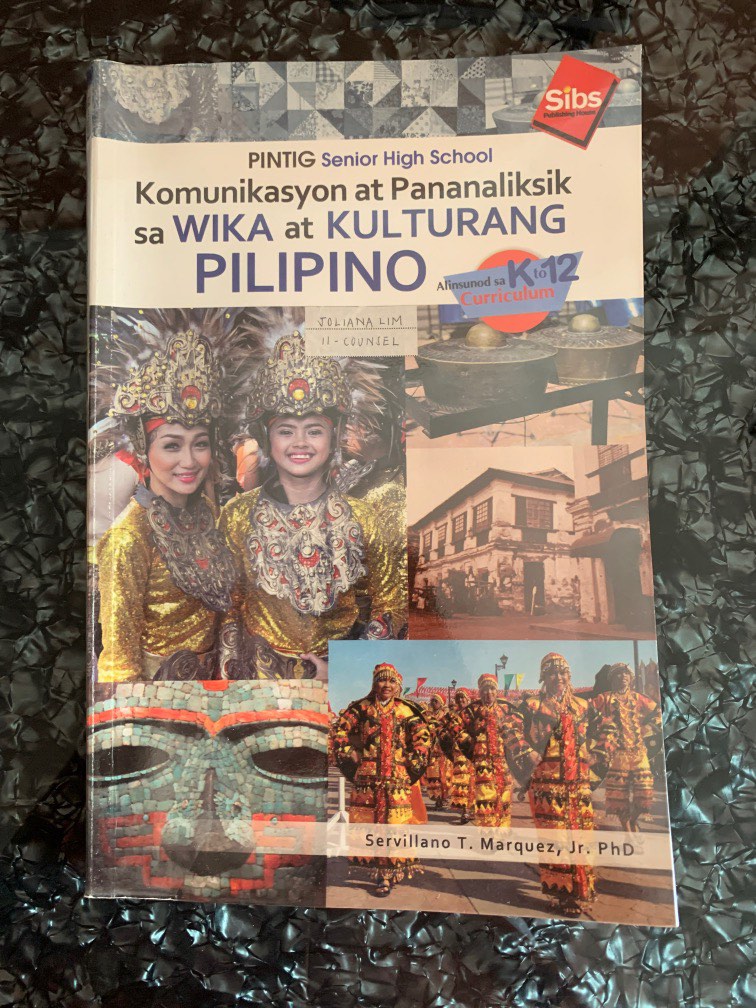 Komunikasyon At Pananaliksik Sa Wika At Kulturang Pilipino Hobbies
