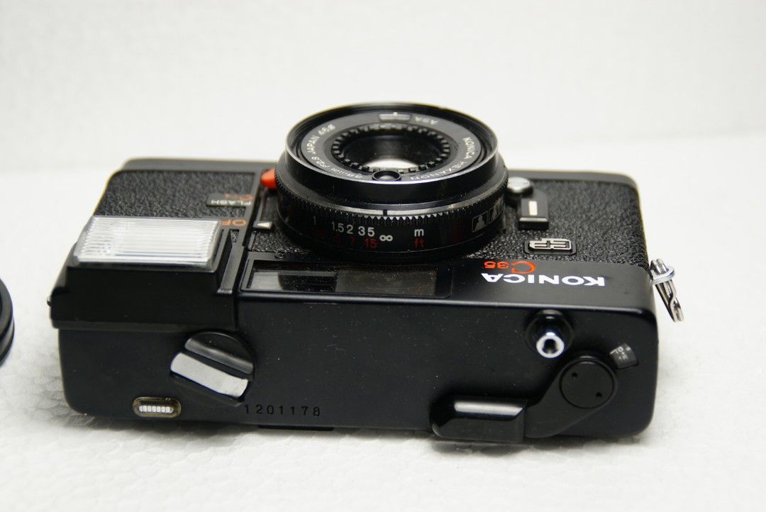 Konica C35 35mm film Camera, Photography, Cameras on Carousell