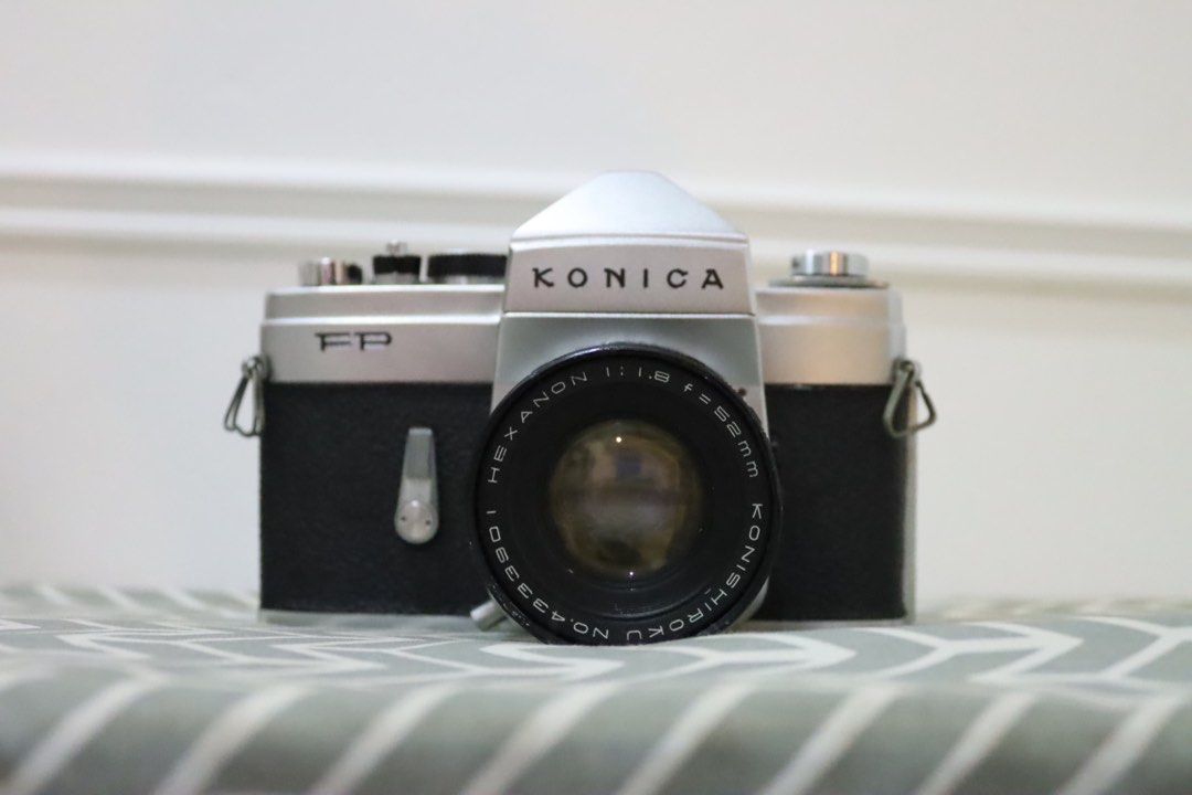 Konica film camera, Photography, Cameras on Carousell