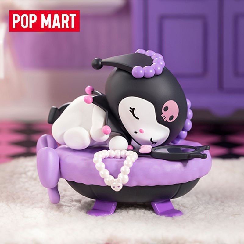 kuromi fall asleep popmart, Hobbies & Toys, Toys & Games on Carousell