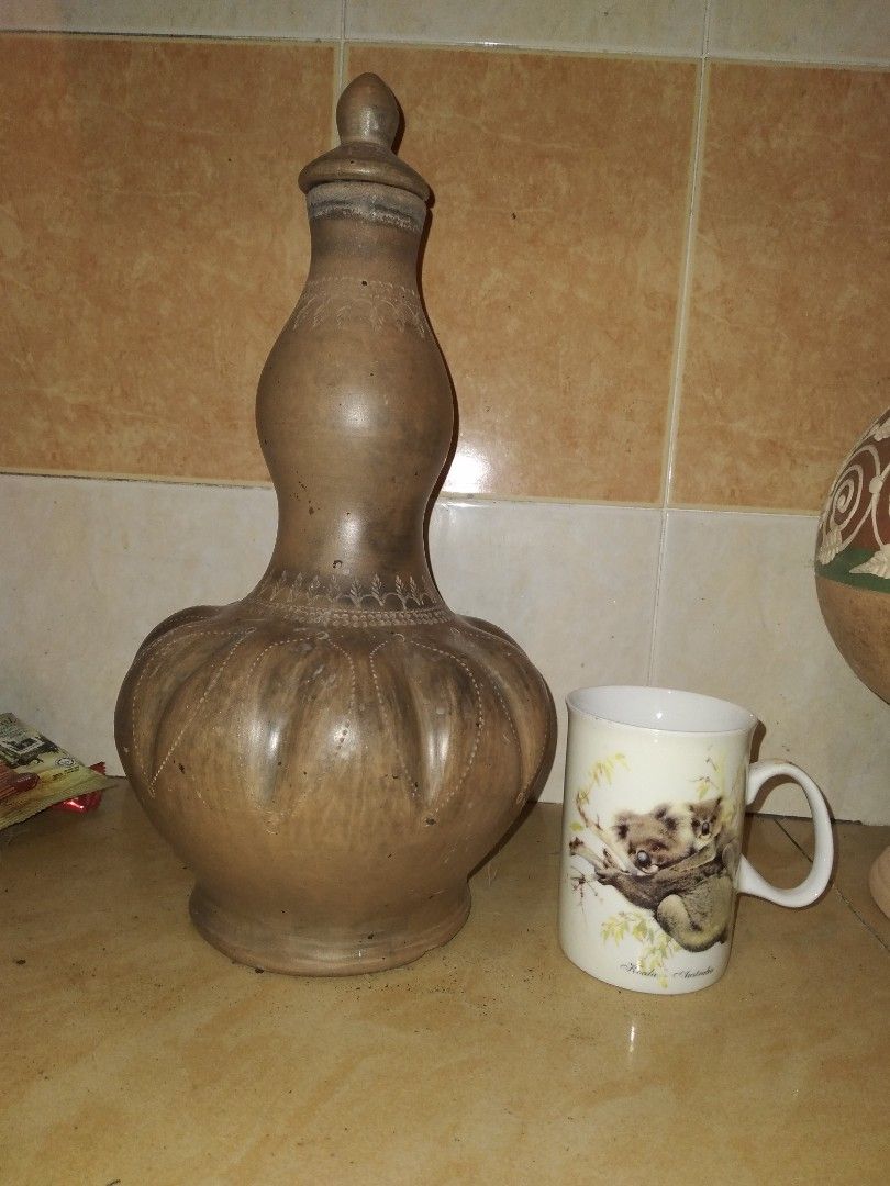 Labu Sayong original Perak, Furniture & Home Living, Home Decor, Vases ...
