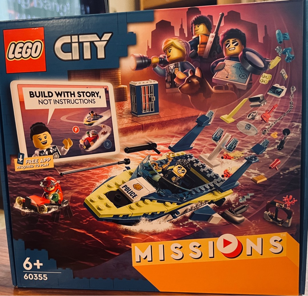 Lego City Water Police Detective Missions 60355, Hobbies & Toys, Toys ...