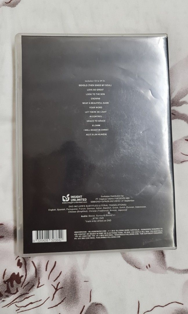 Let there be Light - Hillsong Live (CD + DVD), Hobbies & Toys, Music ...