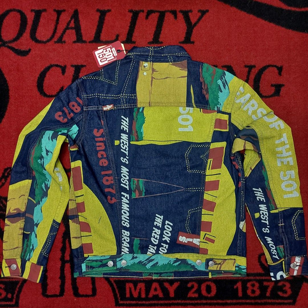 LEVIS BANNER JACKET 150th ANNIVERSARY EDITION 2023, Men's Fashion ...