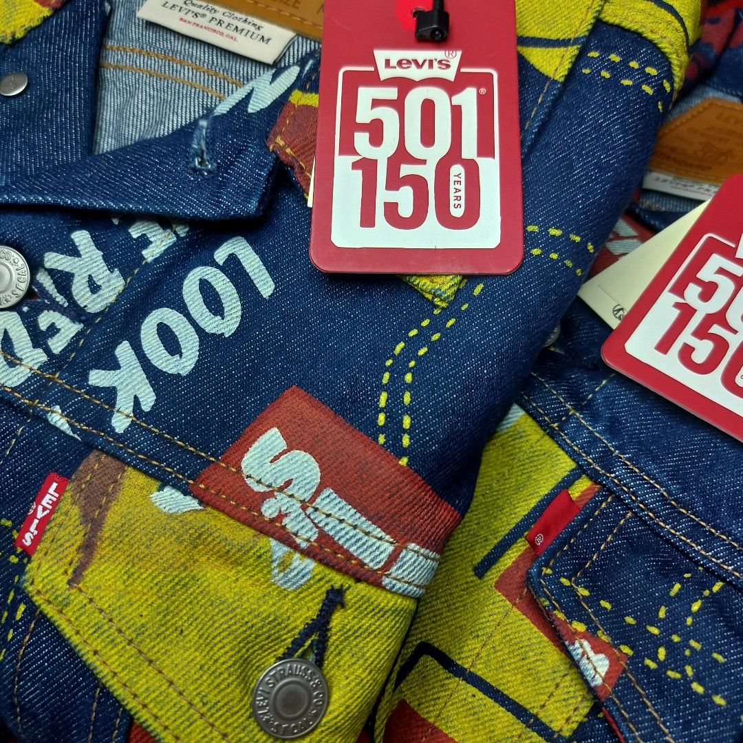 LEVIS BANNER JACKET 150th ANNIVERSARY EDITION 2023, Men's Fashion ...