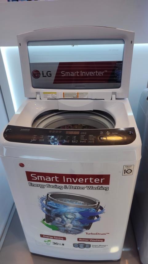 LG TOP LOAD INVERTER WASHING MACHINE, TV & Home Appliances, Washing ...
