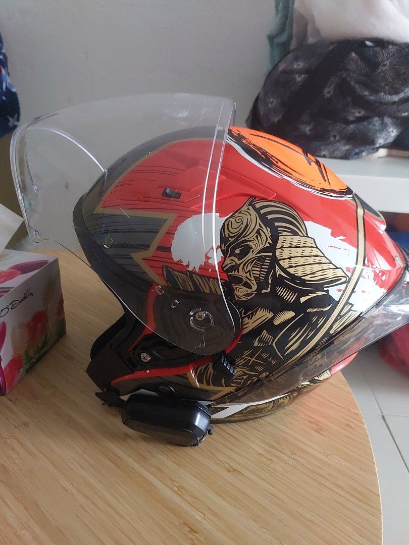 [Limited Edition] MT Helmets Avenue SV Bushido Helmet (Samurai) With ...