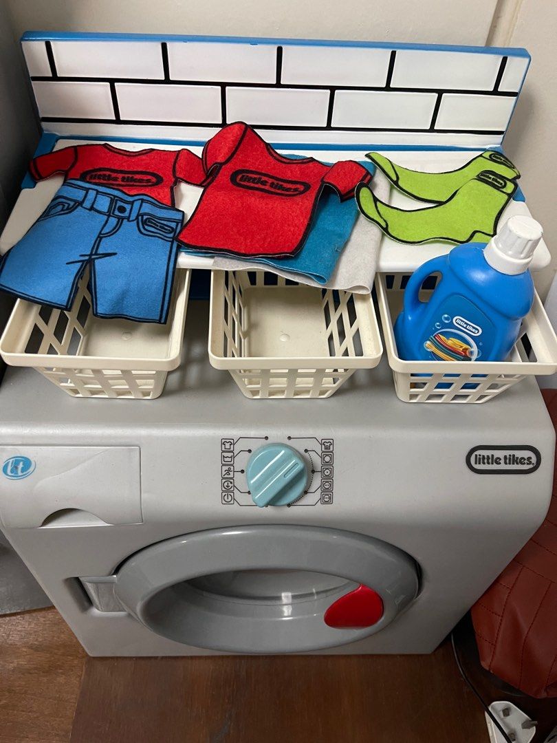 Little Tikes Fridge and Washer Set, Babies & Kids, Baby Nursery & Kids ...