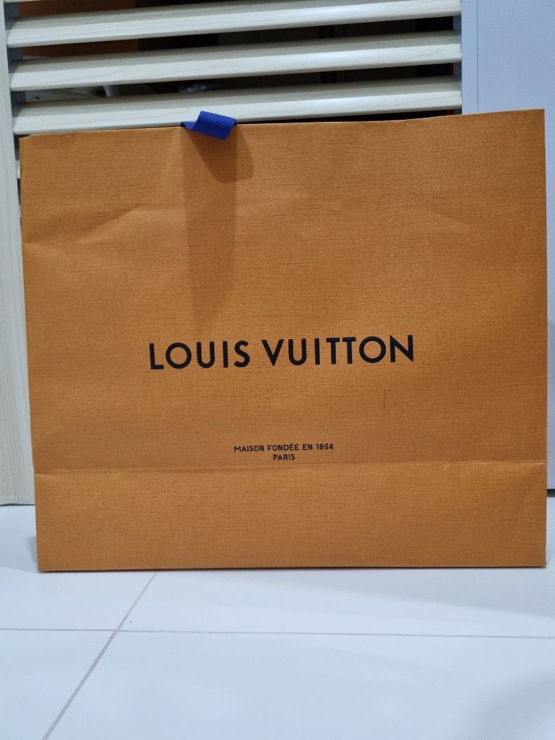 Louis Vuitton paper bag, Luxury, Accessories on Carousell