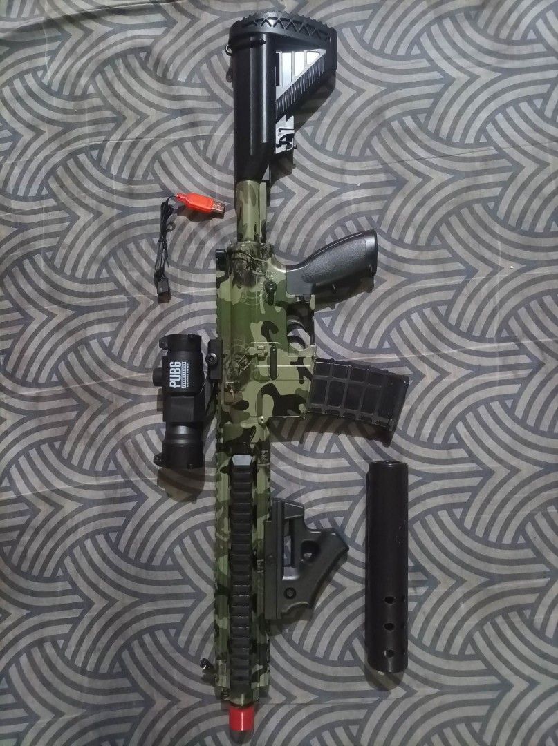 M146 Riffle Eletric gun gel blaster, Hobbies & Toys, Toys & Games on ...