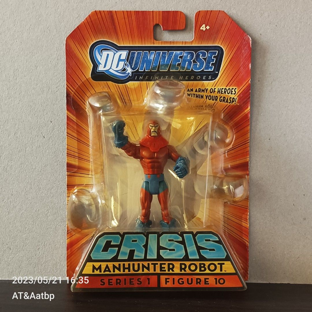 DC Universe Crisis Series 3.75" scale MANHUNTER ROBOT action figure ...