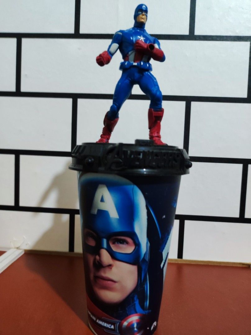 MARVEL CAPTAIN AMERICA PETRON, Hobbies & Toys, Toys & Games on Carousell