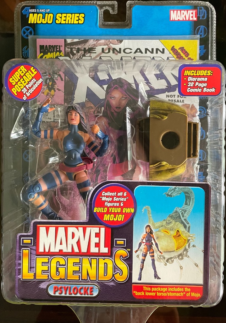 Marvel Legends Psylocke Mojo BAF wave by Toy Biz Brand New on Carousell