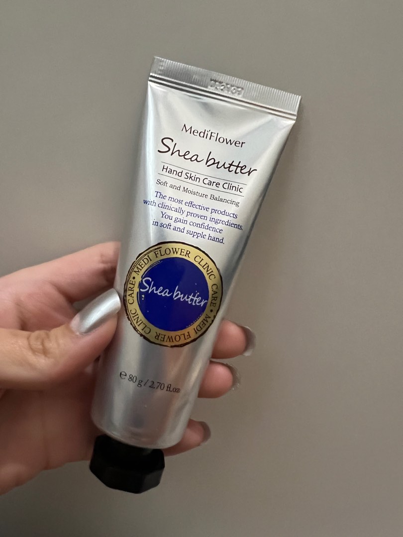 Medi Flower Shea Butter Hand Cream 80g on Carousell