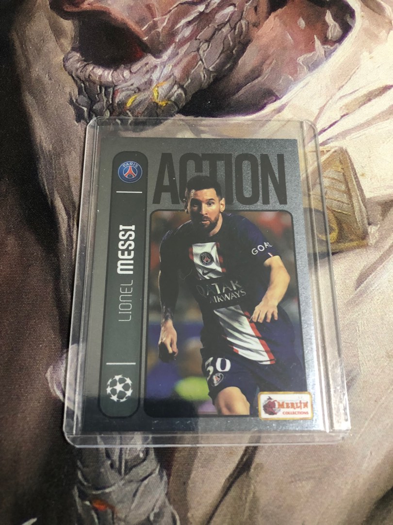 Merlin Heritage 98 - Messi action insert, Hobbies & Toys, Memorabilia ...