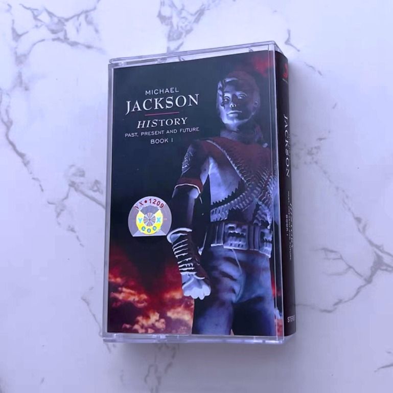 Michael Jackson History Book 1 Past Present And Future Cassette ...