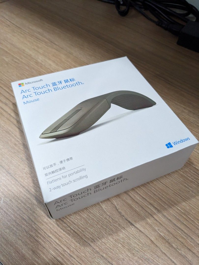 Microsoft Arc Touch Bluetooth Mouse (Gray), Computers & Tech, Parts ...