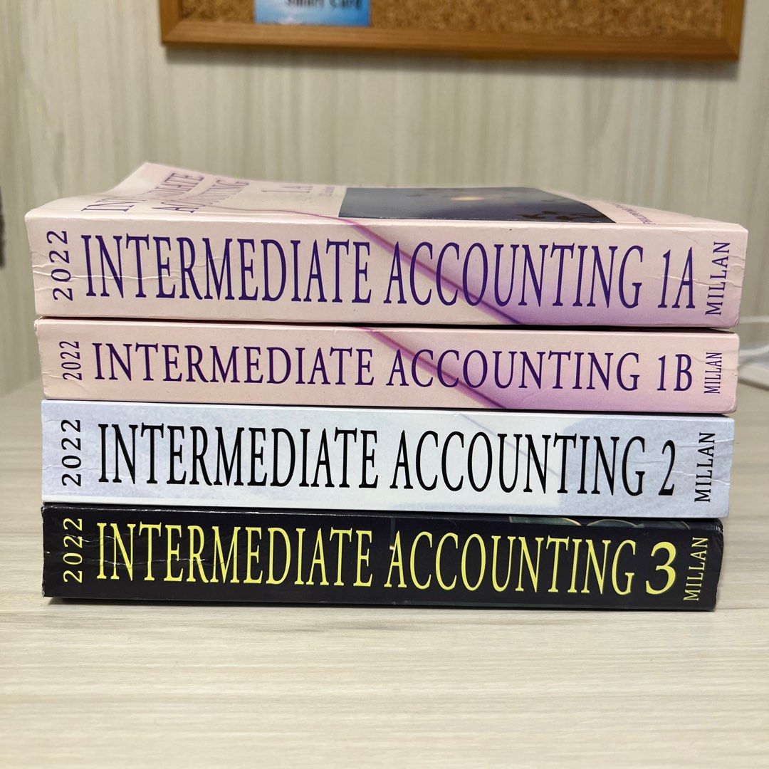 Millan 2022 Intermediate Accounting (1B and 2), Hobbies & Toys, Books ...