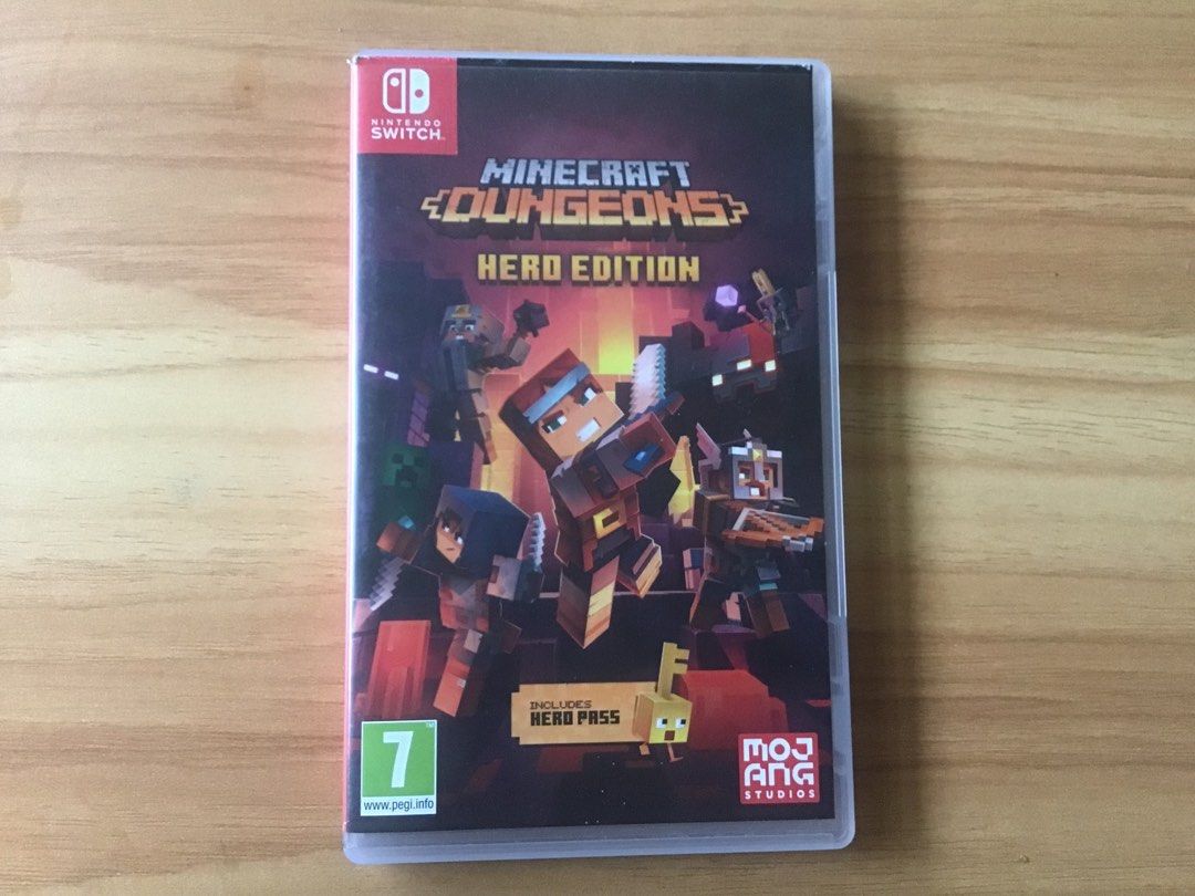 Minecraft Dungeons Hero Edition, Video Gaming, Video Games, Nintendo on Carousell
