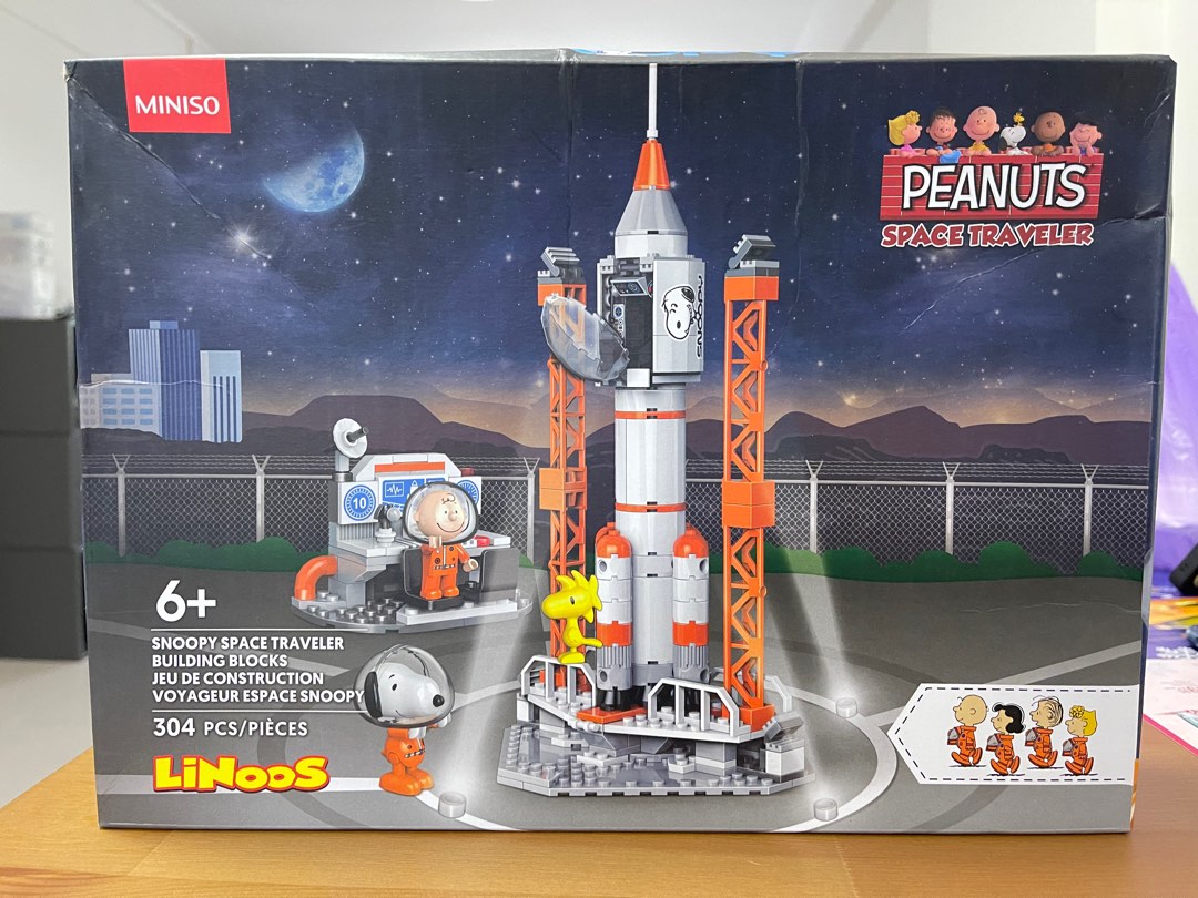Miniso Peanuts Space Traveller, Hobbies & Toys, Toys & Games on Carousell