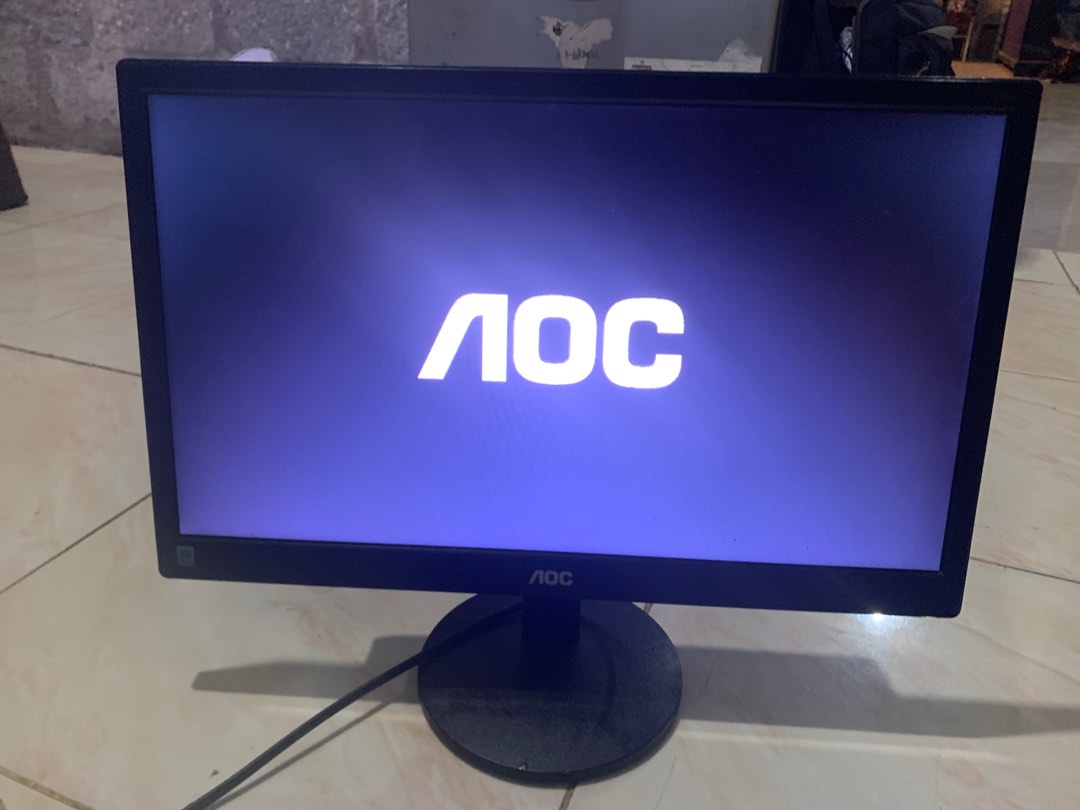 Monitor LED-AOC 21 inch-slim full display on Carousell