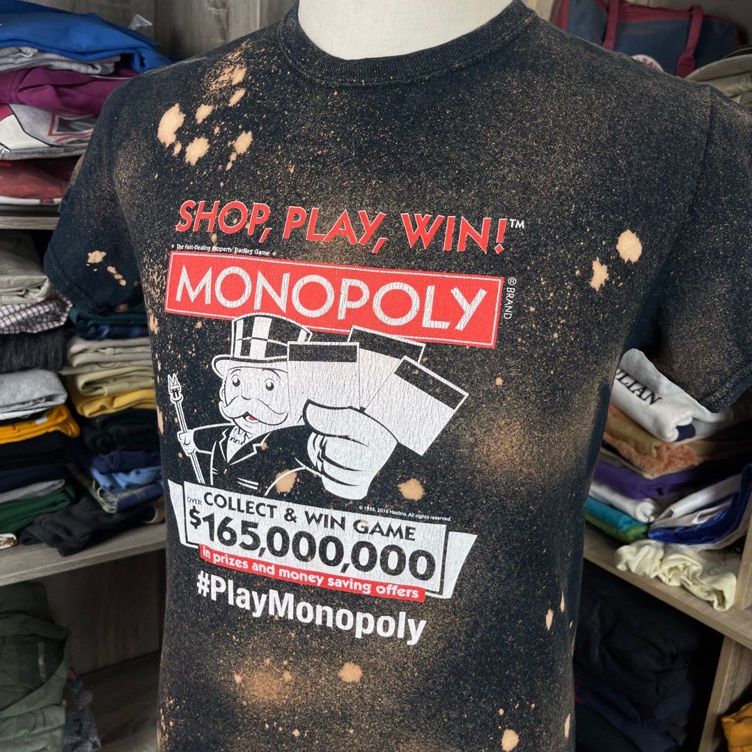 Monopoly, Men's Fashion, Tops & Sets, Tshirts & Polo Shirts on Carousell