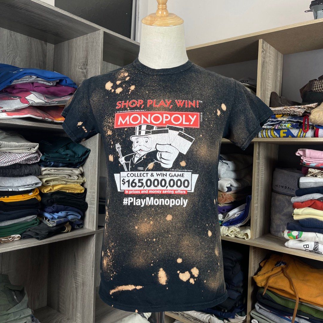 Monopoly, Men's Fashion, Tops & Sets, Tshirts & Polo Shirts on Carousell