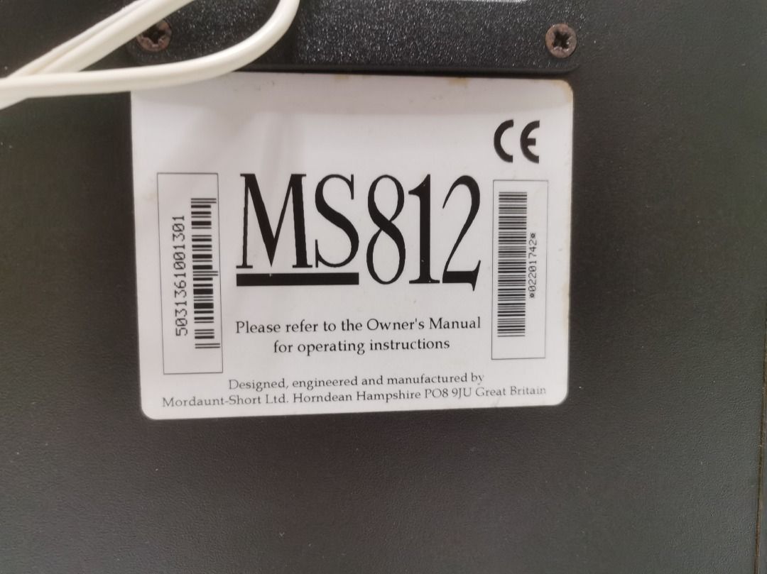 Mordaunt-Short model MS812 Made in Great Britain, 音響器材, Soundbar、揚聲器、藍牙 ...