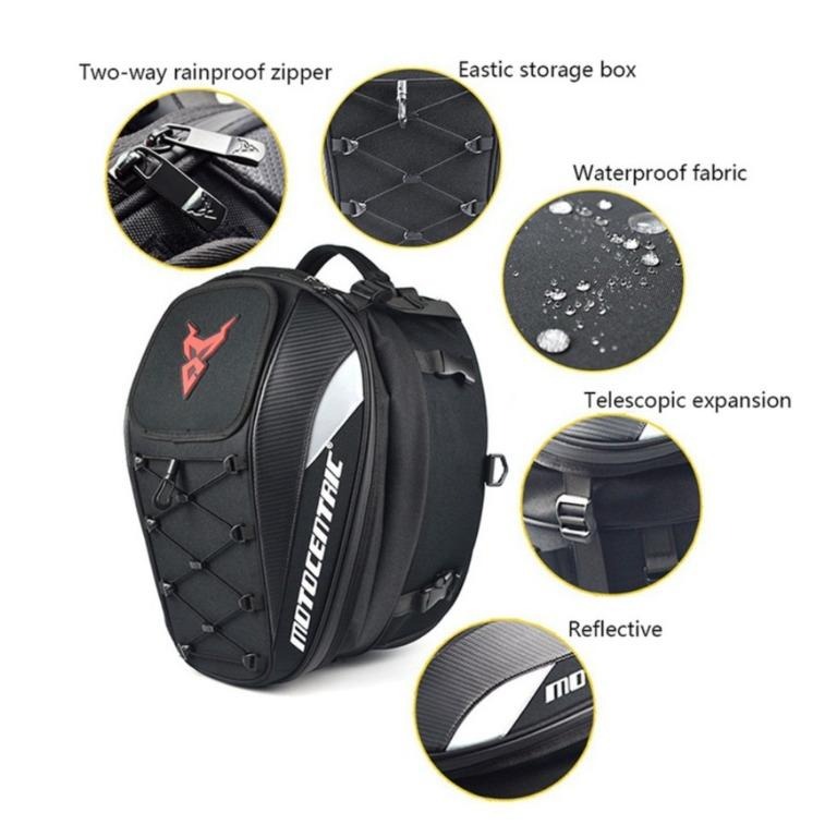 Motowolf Motocentric Motorcycle Tail Bag, Motorcycles, Motorcycle ...