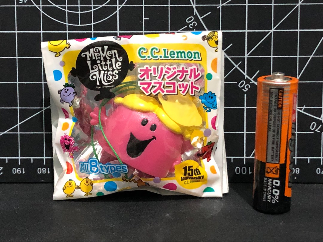 Mr.Men Little Miss C.C. Lemon Mini Fig, Hobbies & Toys, Toys & Games on ...