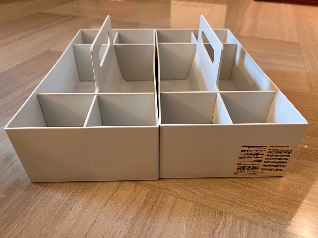 Muji stackable desktop organiser, Furniture & Home Living, Home ...