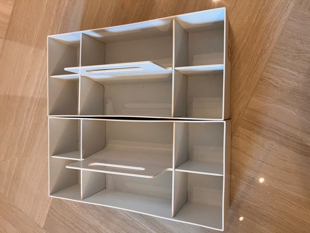 Muji stackable desktop organiser, Furniture & Home Living, Home ...