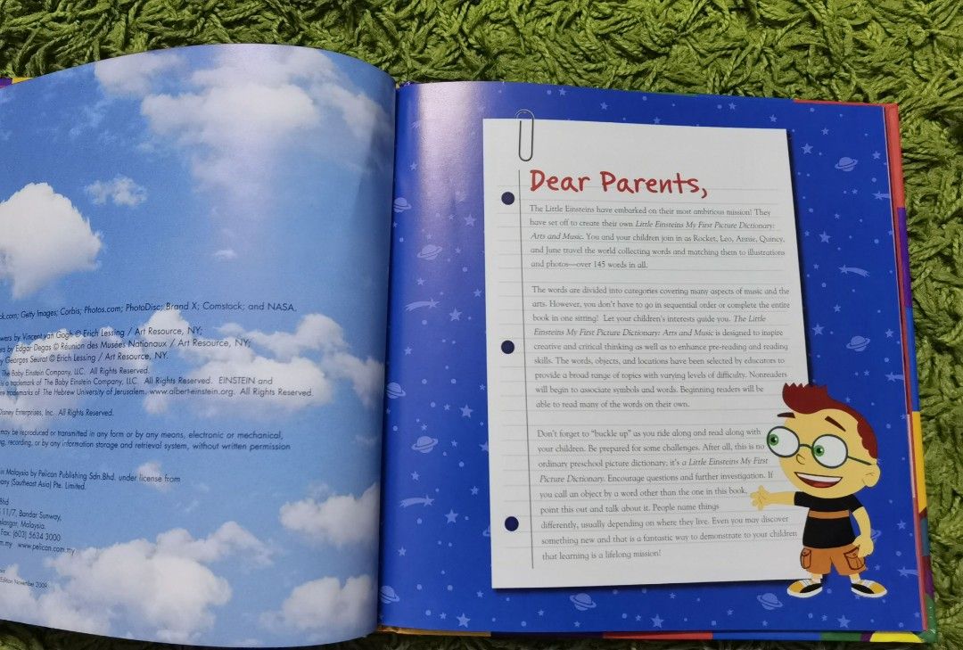 Little Einsteins My First Picture Dictionary