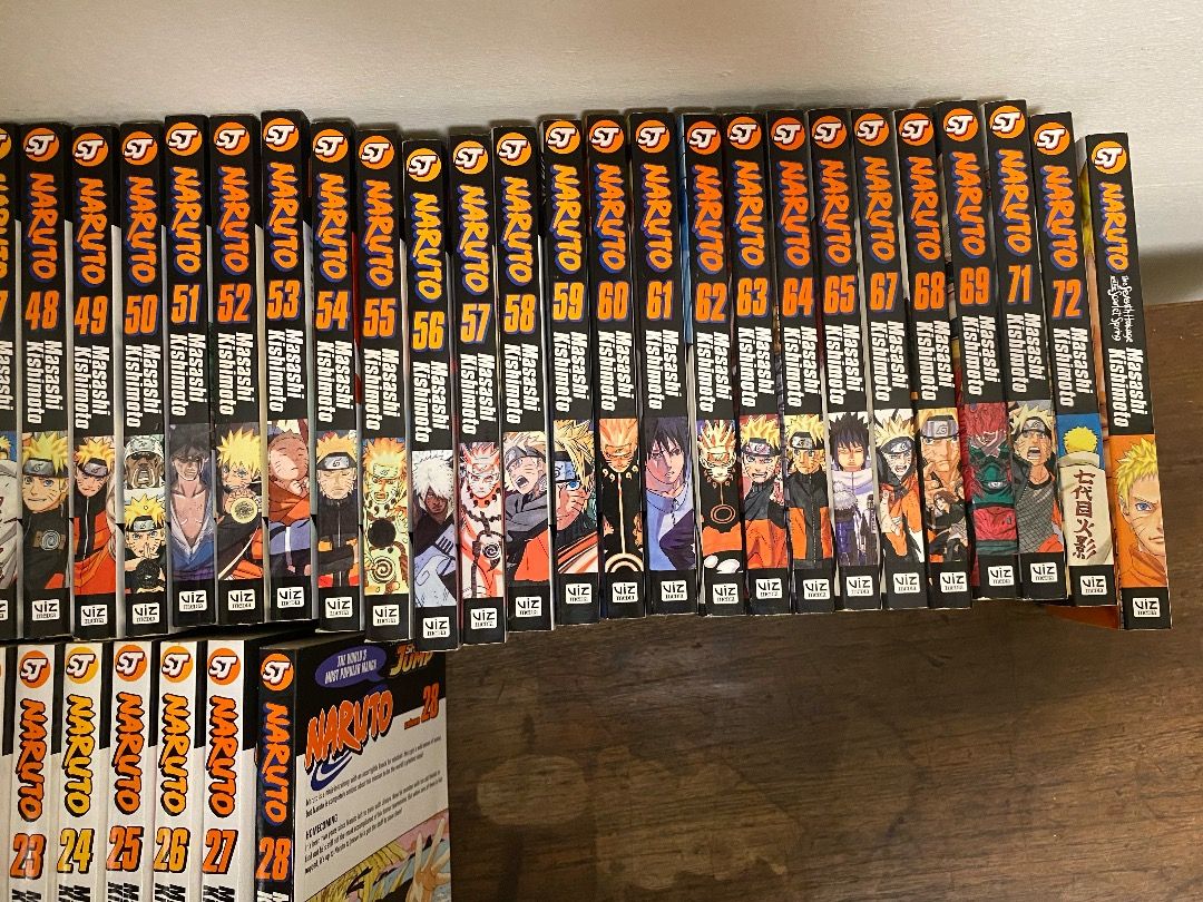 Naruto, complete set, vols 1-72 (plus "The Seventh Hokage"), Hobbies & Toys, Books & Magazines ...