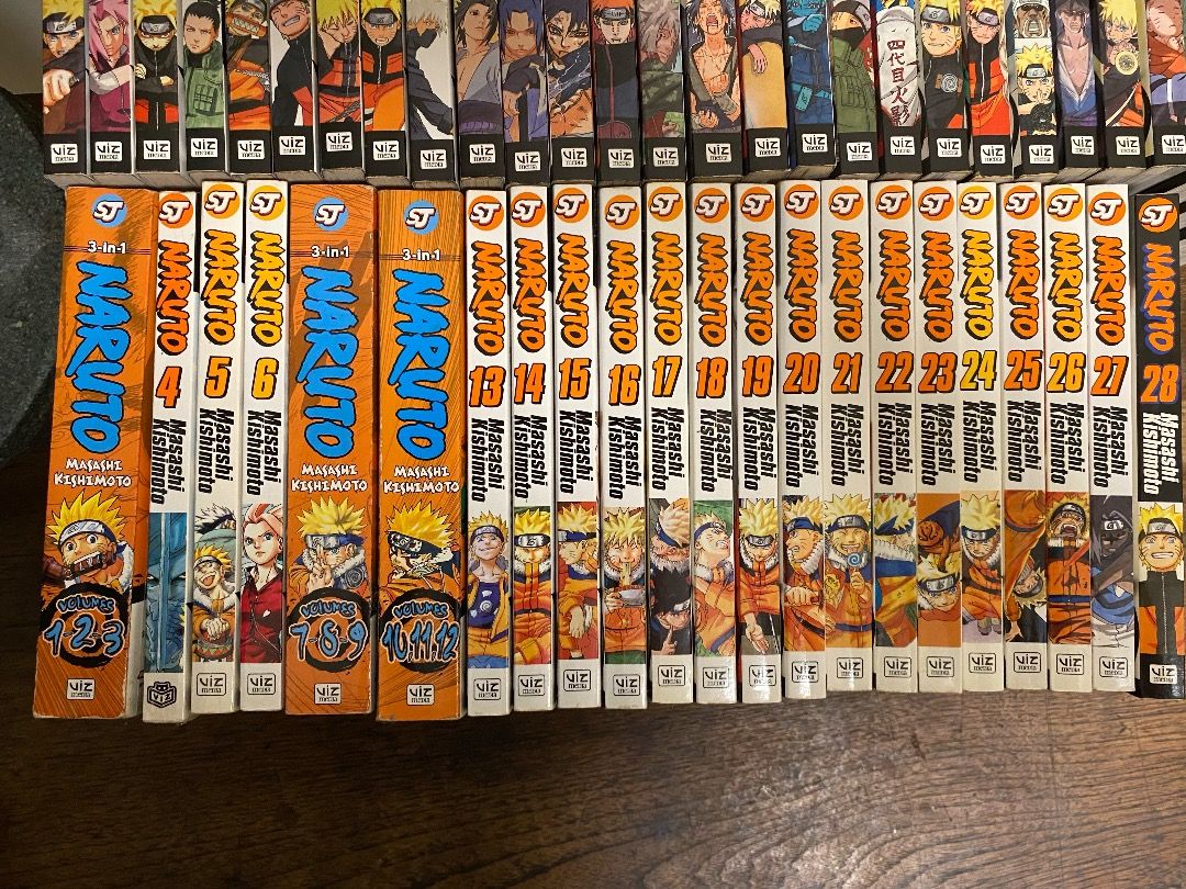 Naruto, complete set, vols 1-72 (plus "The Seventh Hokage"), Hobbies & Toys, Books & Magazines ...
