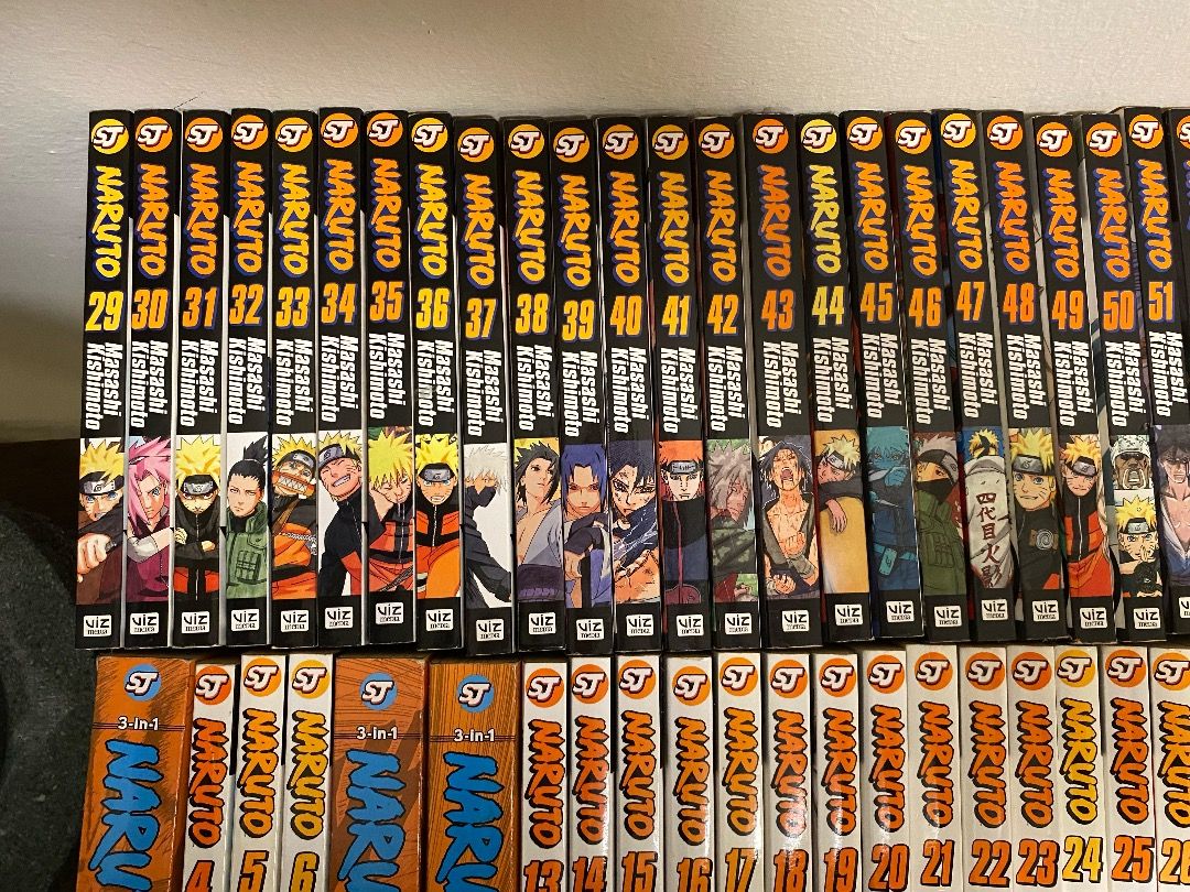 Naruto, complete set, vols 1-72 (plus "The Seventh Hokage"), Hobbies & Toys, Books & Magazines ...