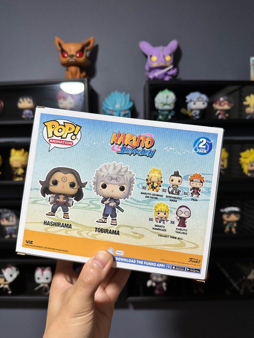 Naruto Harashima Tobirama Funko pop 2 pack, Hobbies & Toys, Memorabilia ...