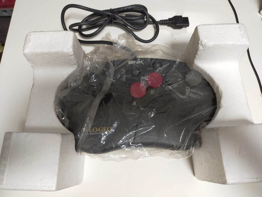 Neo Geo CD AES CDZ Official Joystick Controller Pro Arcade Stick SNK ...