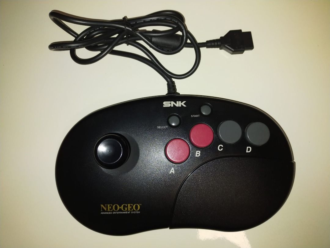 Neo Geo CD AES CDZ Official Joystick Controller Pro Arcade Stick SNK ...