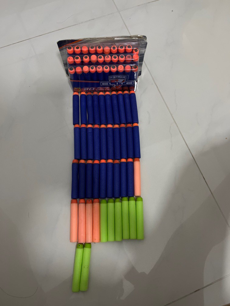 Nerf gun refill bullets for sale, Hobbies & Toys, Toys & Games on Carousell