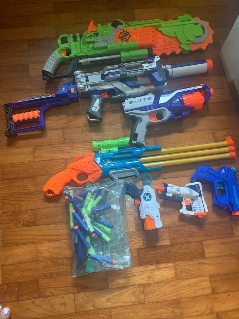 Nerf Guns, Hobbies & Toys, Toys & Games on Carousell