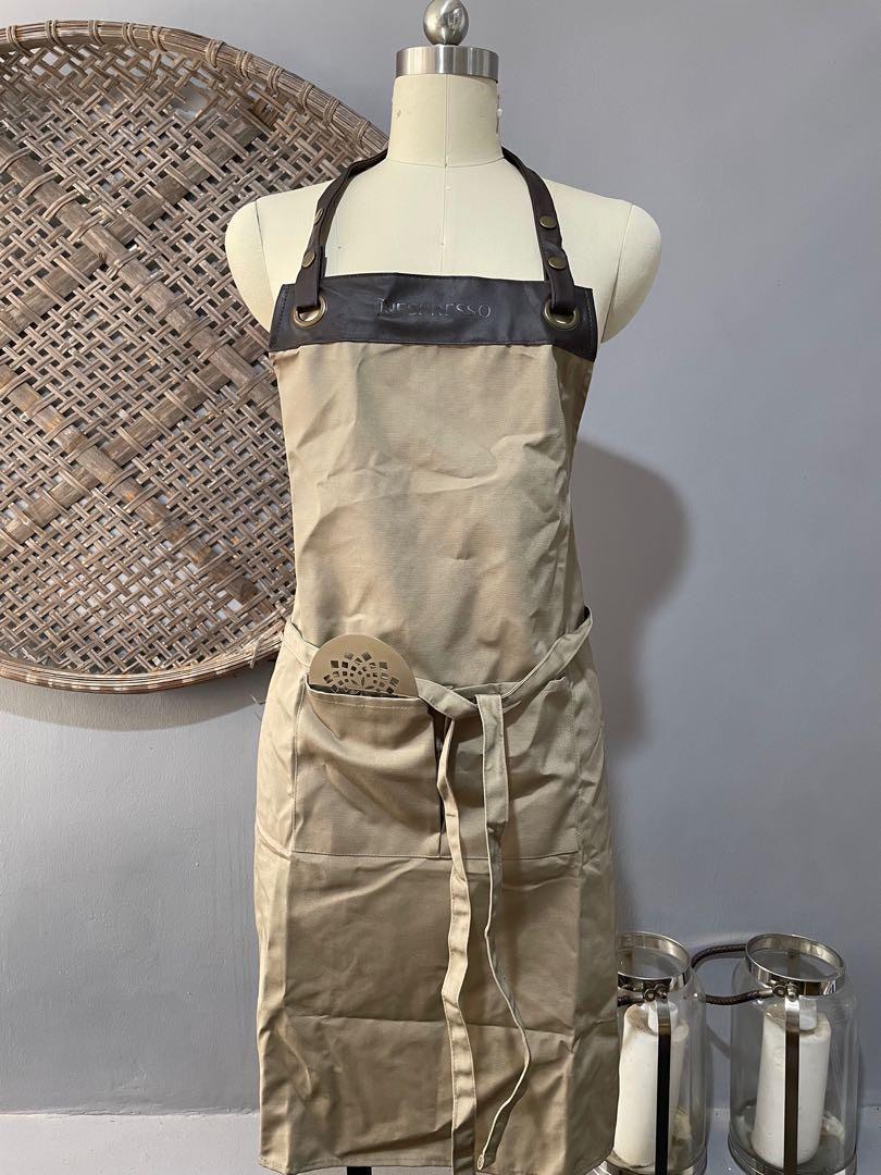 Nespresso Barista Apron, Furniture & Home Living, Kitchenware ...