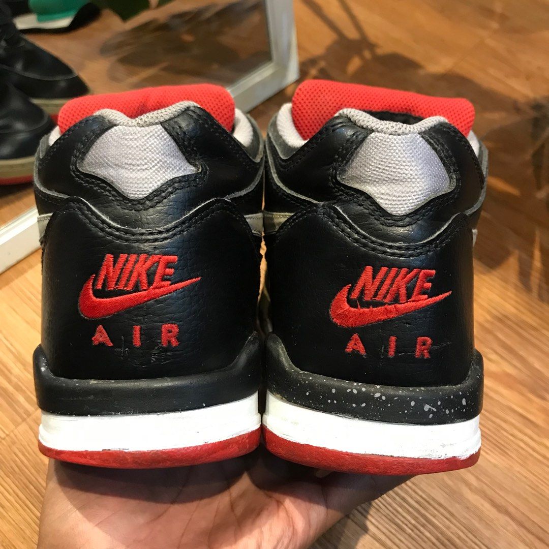 Nike Air Flight Bred Black Red Basketball Original not Air Jordan 1 ...