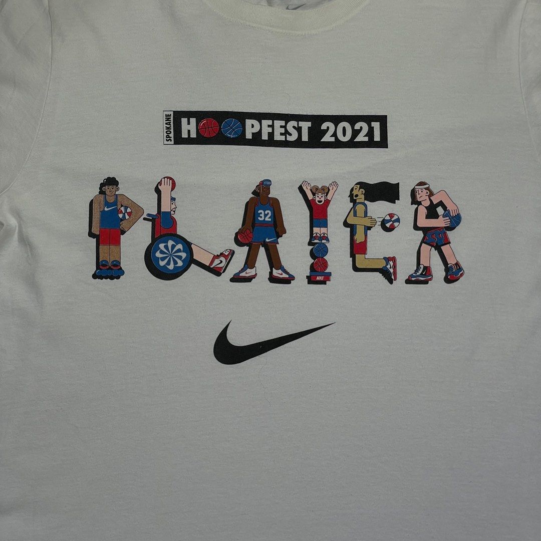 nike hoop fest 2021 tee, Men's Fashion, Tops & Sets, Tshirts & Polo ...