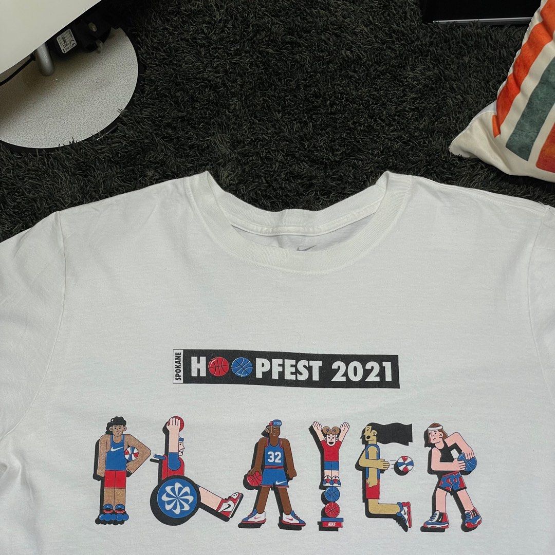 nike hoop fest 2021 tee, Men's Fashion, Tops & Sets, Tshirts & Polo ...