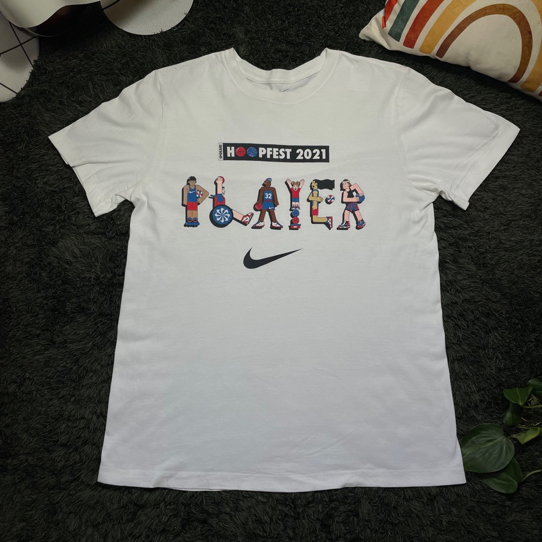 nike hoop fest 2021 tee, Men's Fashion, Tops & Sets, Tshirts & Polo ...