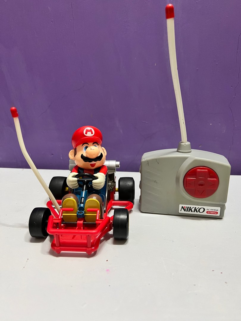 Nikko SUPER Mario Kart VINTAGE RADIO CONTROL CAR NINTENDO, Hobbies ...